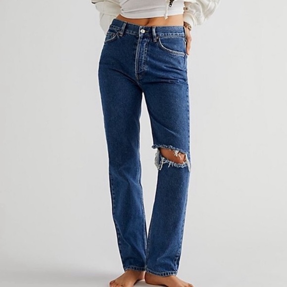 Free People | Jeans | Nwt Free People The Lasso Jeans High Rise ...